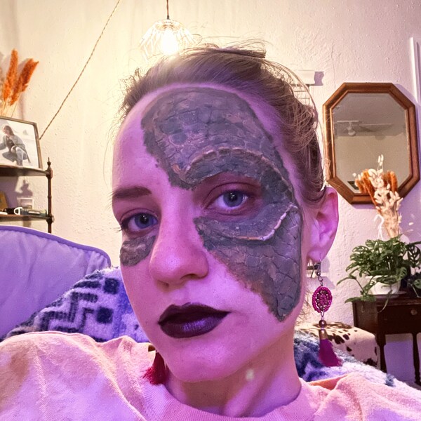 Asymmetrical Reptile Prosthetic Set (lizard / Snake / Iguana / Dragon ...