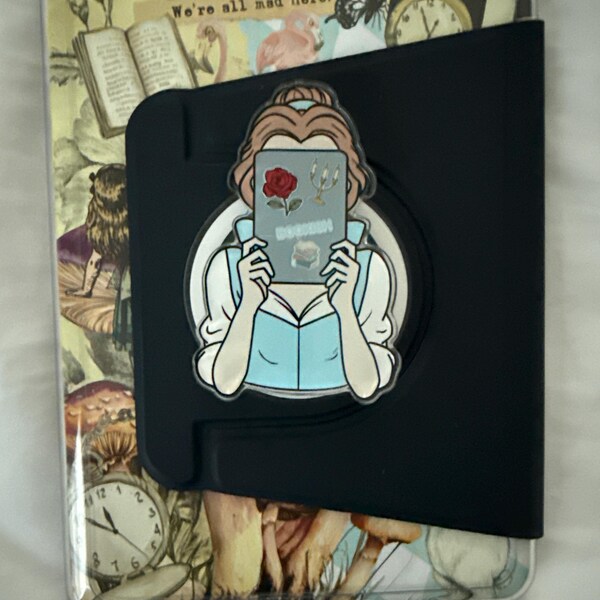 Bookish Sticker Inspired Kindle Insert - Neutral Checkered Compatible ...