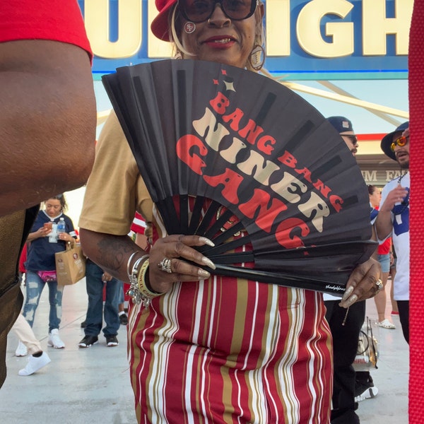 Custom Statement Hand Fan Custom Hand Fan Personalized Fan Rave Fan ...