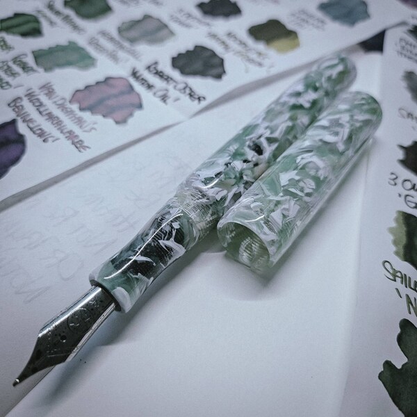 Handmade 'ismenian Dragon' Fountain Pen - Etsy
