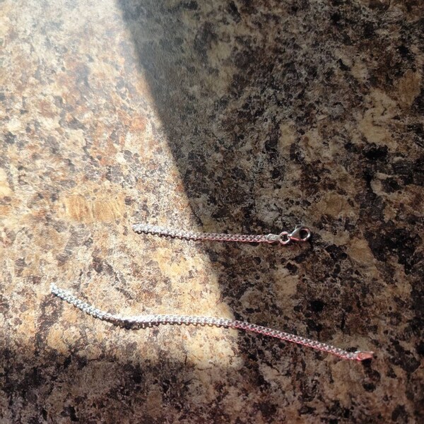 Solid 925 Sterling Silver 4MM Thick Round Box Link Chain Necklace ...