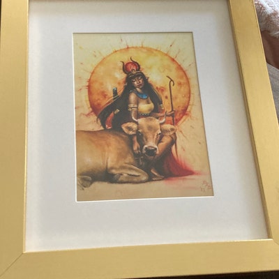 Mary Magdalene Art Print Mystic Prayer Figurative Fine Art by Brynn ...