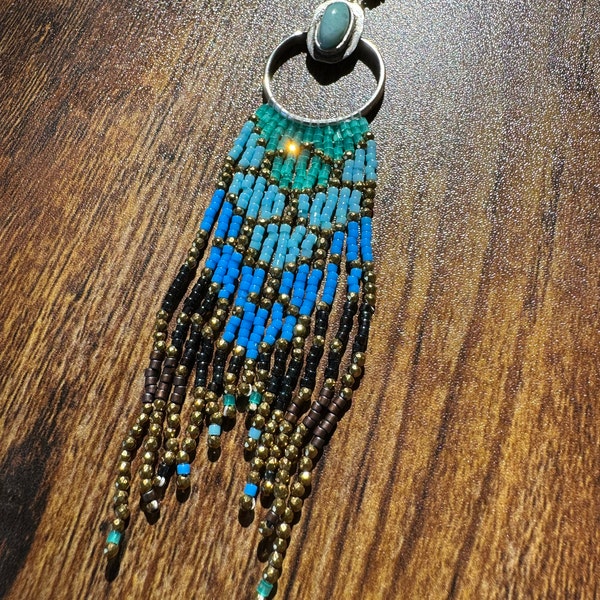 Mermaid Tail Bead Earring Pattern, Seed Bead Pattern for Mermaid ...