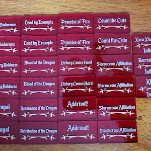 Call of Cthulhu Arkham Horror Tokens Full Set Arkham Horror - Etsy