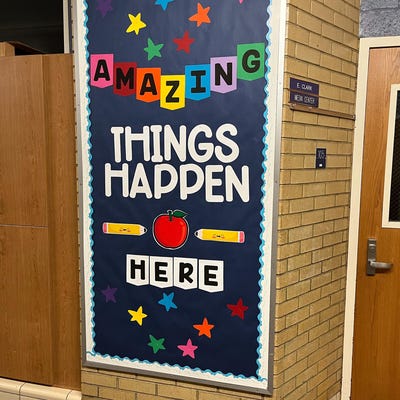 THE FUTURE OF the World Bulletin Board Kit Letters Classroom Decoration ...