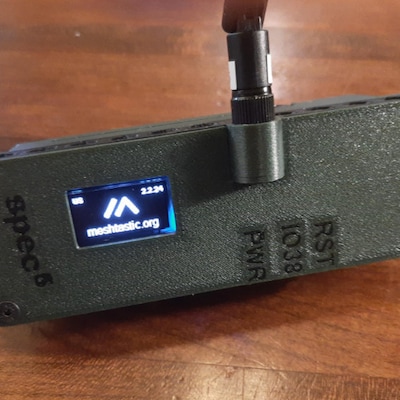 Spec5 Tactical Green PETG Enclosure Case for Meshtastic Lilygo T-beam ...