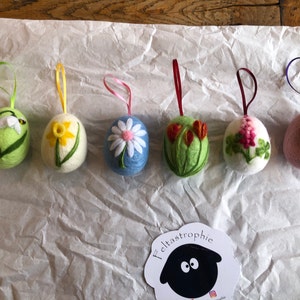 Small Flower Baubles, Tree Decoration, Spring Decoration, Gardeners ...