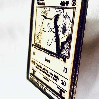 Gengar Sabrinas Pokemon Card Laser Cutter Files Vector Ready for Wood ...