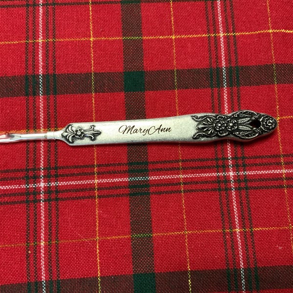 Personalized Name Seam Ripper, Sewing Supply Tool, Metal Engraved ...