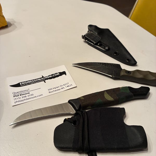 Pikal Knife & Sheath Xtra Length (victorinox Bird's Beak Paring / Fruit ...