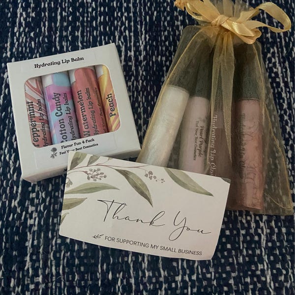 2-pack Hydrating Lip Balms - Etsy