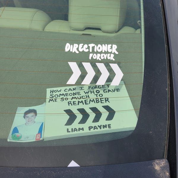 Liam Payne One Direction Decal - Etsy