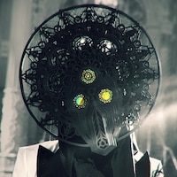 Deity Mask Festival Fashion Sacred Geometry God Headdress - Etsy UK