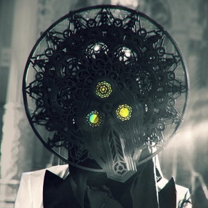 Deity Mask Festival Fashion Sacred Geometry God Headdress Goddess ...