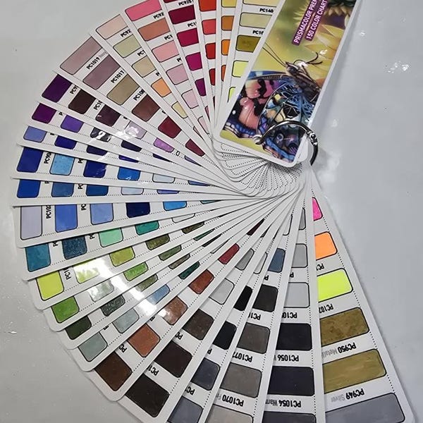 Faber-castell Polychromos 120 Colored Pencils – A4 Swatch Chart ...