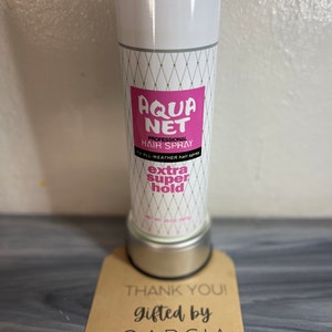 Aqua Net 80s PRINGLES Can Labels DIGITAL Printable Party - Etsy