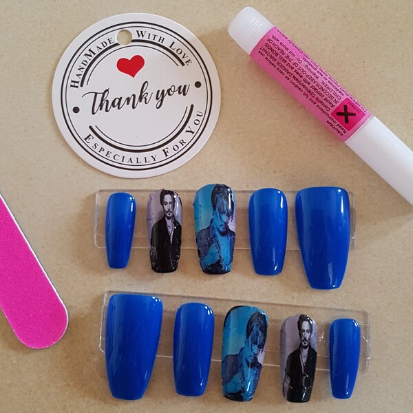George Michael - Singer - Tribute Nails - Artist Nails - Celebrity ...