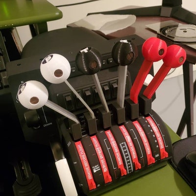 Honeycomb Bravo Trim Wheel / Flight Sim Trim Wheel / Honeycomb Bravo ...