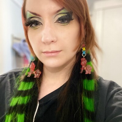 Leopard Cheetah Hot Neon Pink Y2K Scene Queen Kid Emo Punk - Etsy