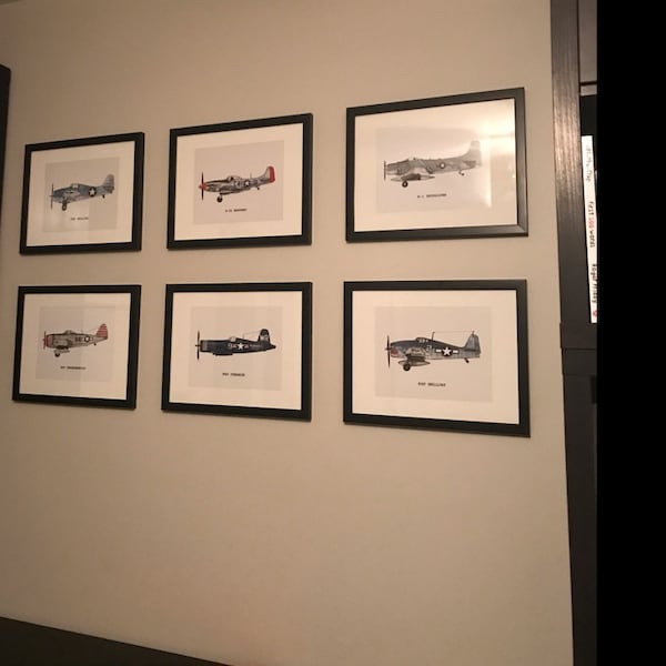 Airplane Print, Airplane Printable, Vintage Airplane Watercolor Prints ...