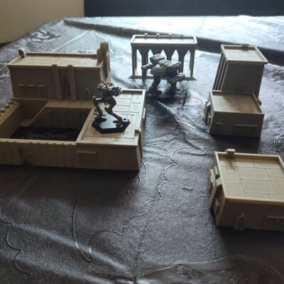 3d Printed SW Medium House 2 Legion/ Shatterpoint Compatible Terrain ...