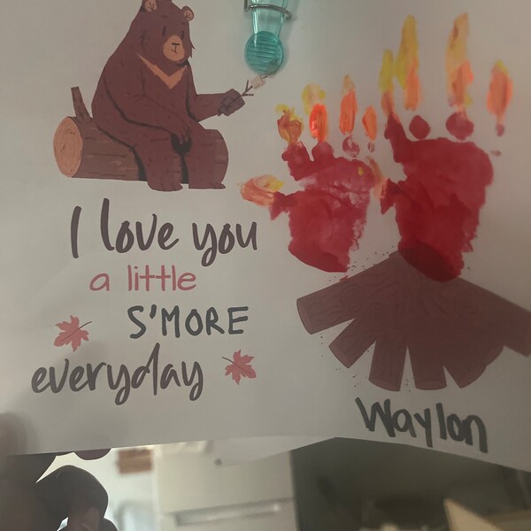 First Day of School Handprint Art, Back to School Activity, Handprint ...