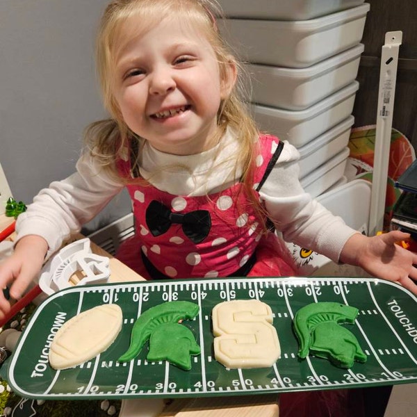 Officially Licensed Michigan State Cookie Cutter Set - Etsy