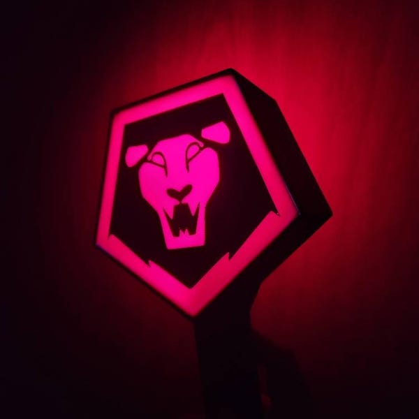 Demon Boy Band LED Lightstick – 3D Printed Fan Art | K-pop | Cosplay ...