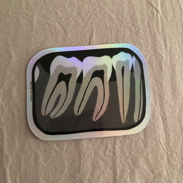 Dental X-ray Teeth Sticker for Dental Hygienist, Dental Assistant, RDH ...