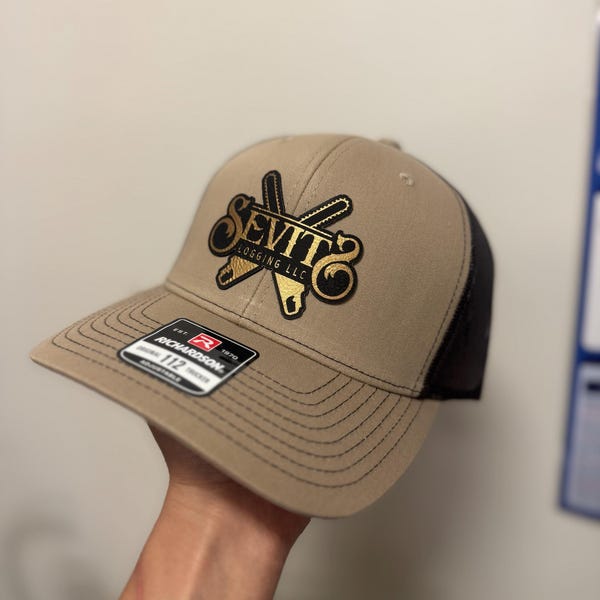 Wild Bore Leather Engraved Trucker Hat, Hog Hunting, Hunting Gift for ...