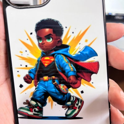 African-american Kids Clipart, Black Boys, PNG File, Superhero, Black ...