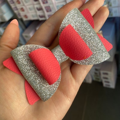 Double Loop Bow Template SVG Digital Cut Files for Cricut, Silhouette ...