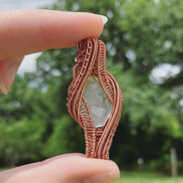 Wire Wrap Tutorial, DIY Wire Wrapping, Double Bail Heady Flow Pendant ...