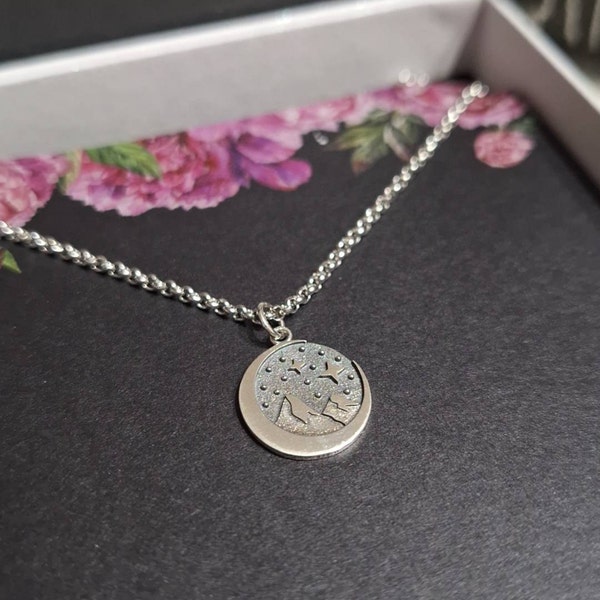 Gold Sacred Flaming Heart With Thorns Charm Necklace 14k Gold Filled ...