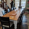 Rustic Farmhouse Table, Dining Room Table Set - Etsy