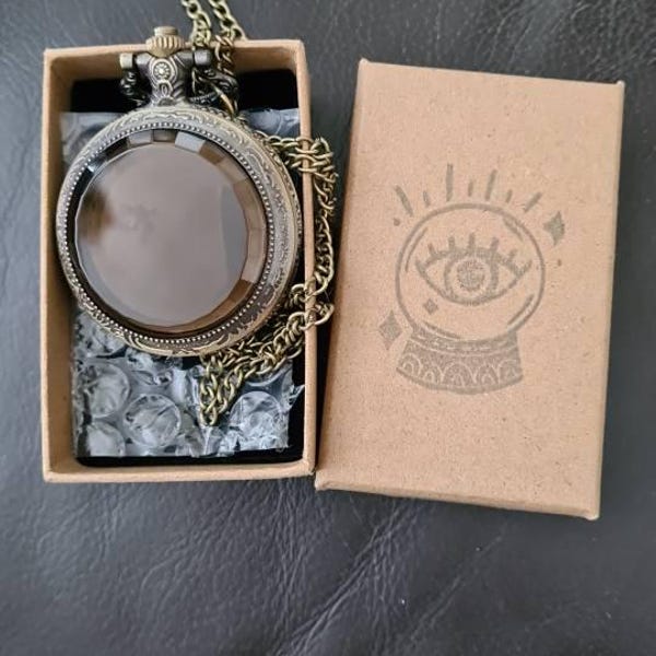 Foresight Scrying Mirror. Acrylic Face. Pocket Black Scrying Mirror ...