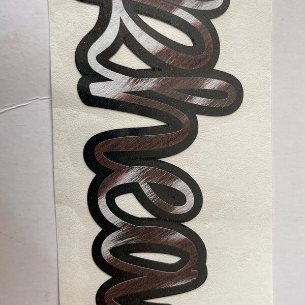 Lilly Monogram Decal Vinyl Monogram Sticker Monogram Decal for Car ...