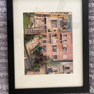 Custom HAND DRAWN Ink Building Portrait/house Portrait House - Etsy