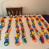 DIY Paper Chain Kits - Primary Rainbow - Red Orange Yellow Green Blue ...