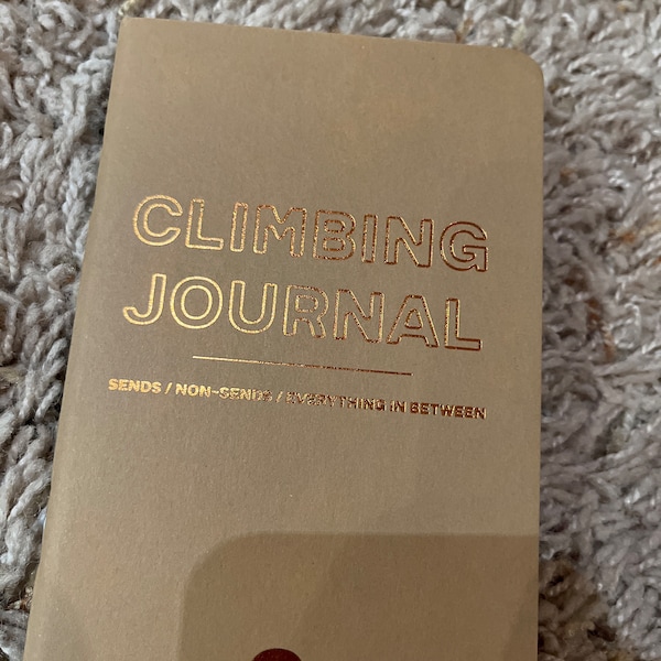Climbing Notebook, Rock Climbing Journal, Climbing Journal, Rock ...
