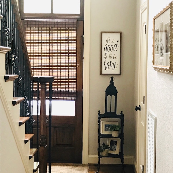 It's so Good to Be Home Wood Framed Sign, Painted Home Quote - Etsy