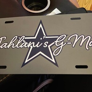 Custom License Plate Front Car Tag Aluminum or Plastic - Etsy