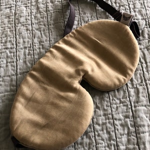 Tea Sleeping Set Eye Mask Organic Sleep Mask Travel Mask - Etsy