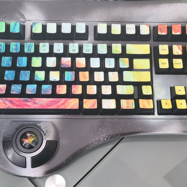 Mechanical Keyboard Vinyl Decal Kit Cherry MX Keycaps PC Vinyl Decals ...