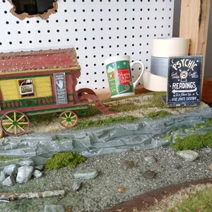 Miniature Grungy Sign Psychic Readings Sized to Suit Several Scales - Etsy