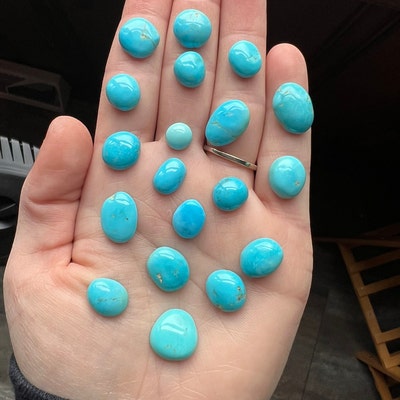 Gold Matrix Canyon Real Turquoise Freeform USA Mined & Stabilized. Sold ...