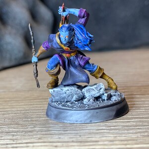 The Wizard by STL Miniatures 3D Printed Dnd Pathfinder | Etsy