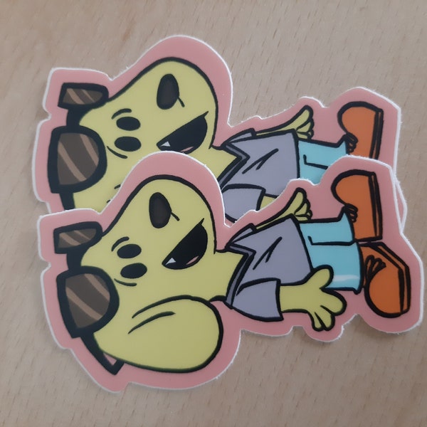 Billy and Mandy X Powerpuff Girls Mandy Sticker - Etsy