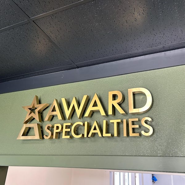 Custom Laser Cut Logo Sign,lobby Sign, Office Decor, Office Sign for ...