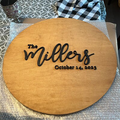 Family Wooden Sign Wooden Word Cut Wooden Laser Cut - Etsy